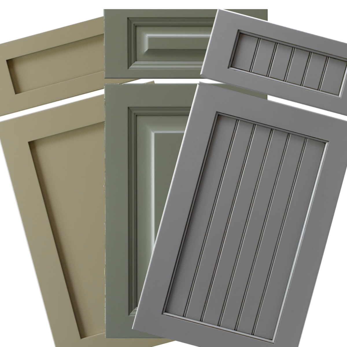 Colourtones Painted 5-Piece MDF Cabinet Doors & Drawer Fronts