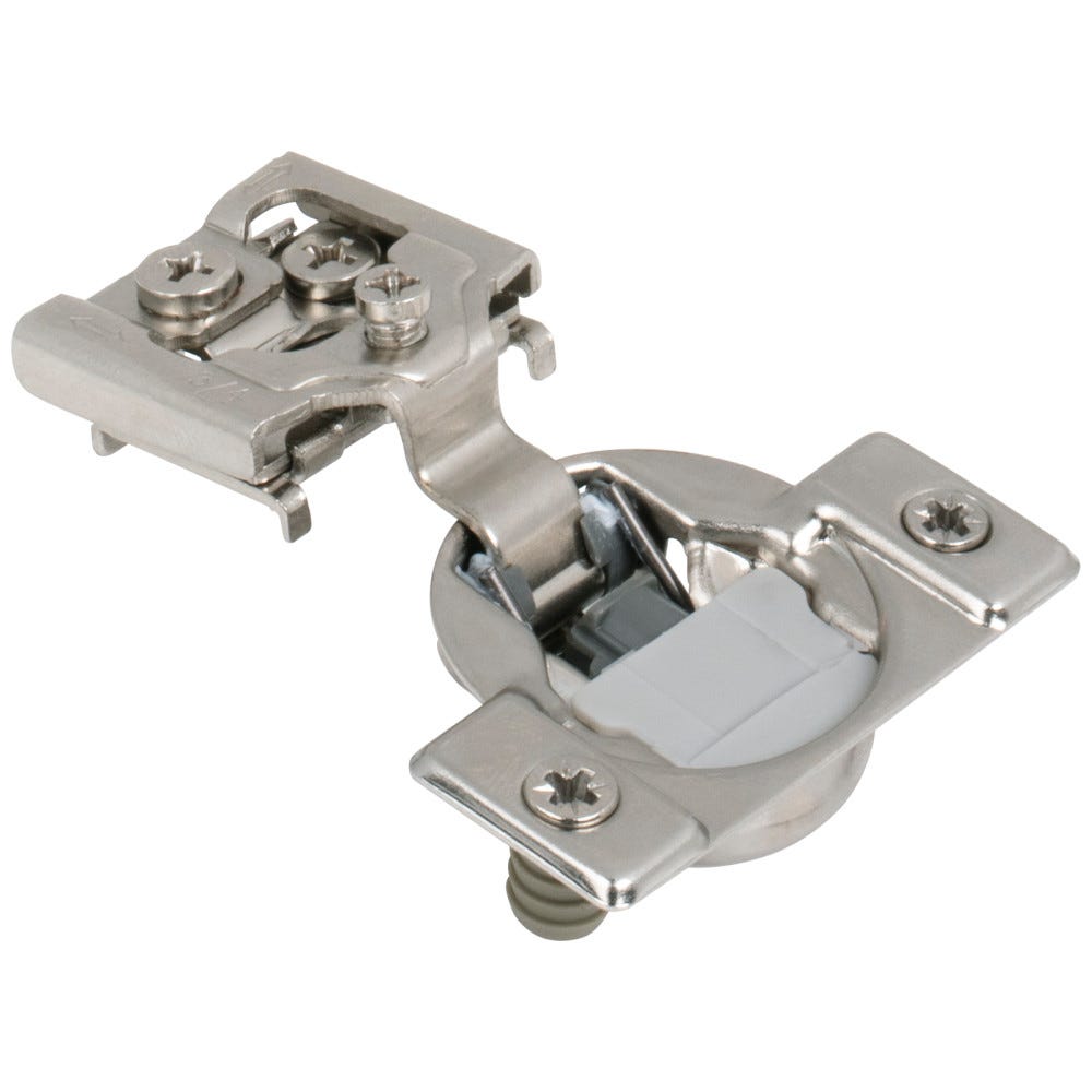 105° 3/4" Overlay Heavy Duty Soft-close Compact Hinge with Press-in 8 ...