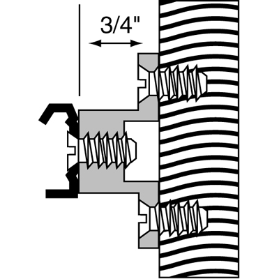 Round Mounting Spacer