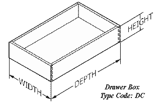 Oak, Cherry & Poplar Dovetail Drawers Custom Dovetail Hardwood Drawers ...
