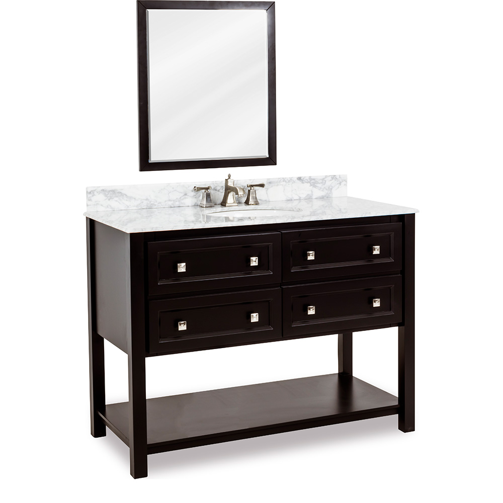 Adler Vanity in Black Finish 31", 48" & 60"