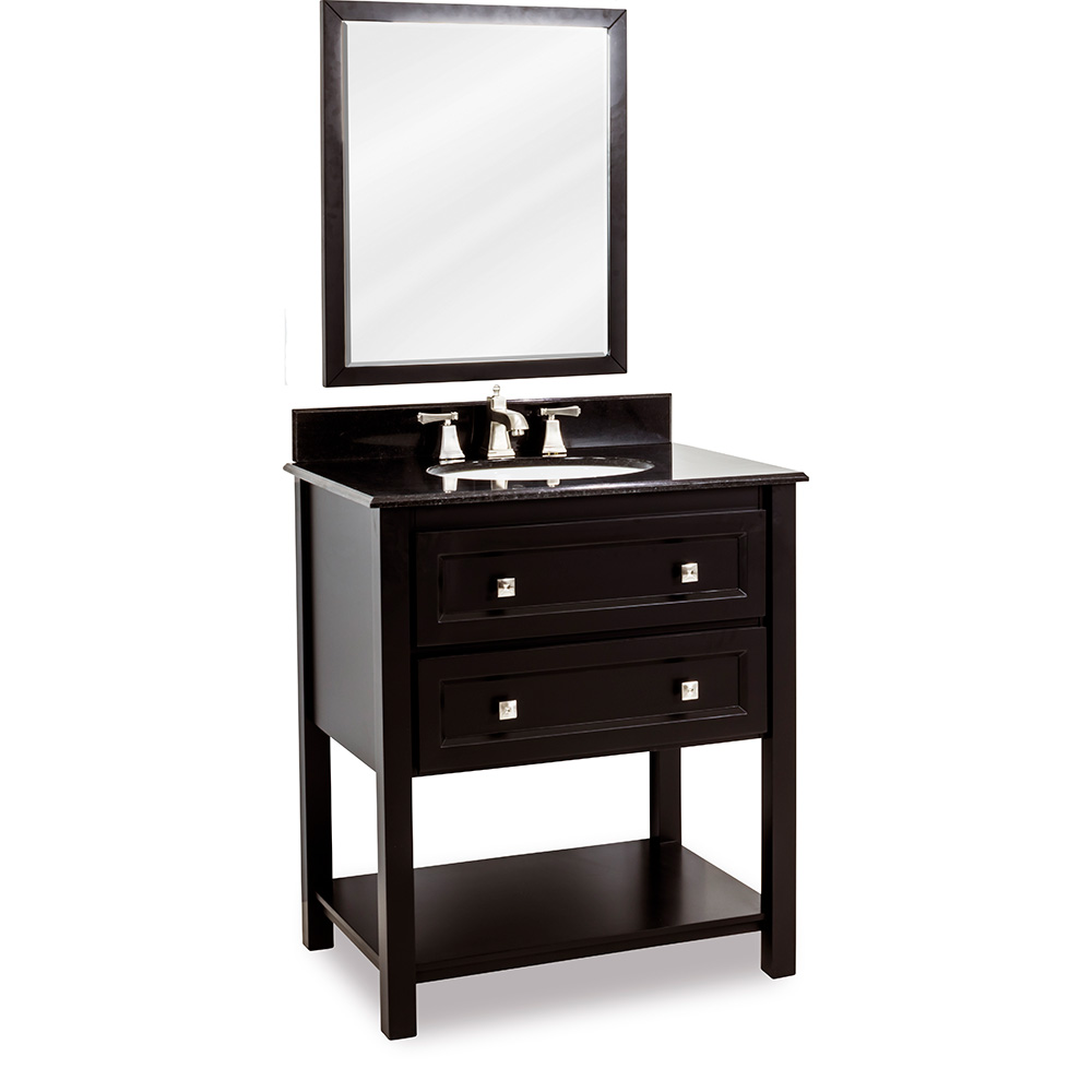 Adler Vanity in Black Finish 31", 48" & 60"